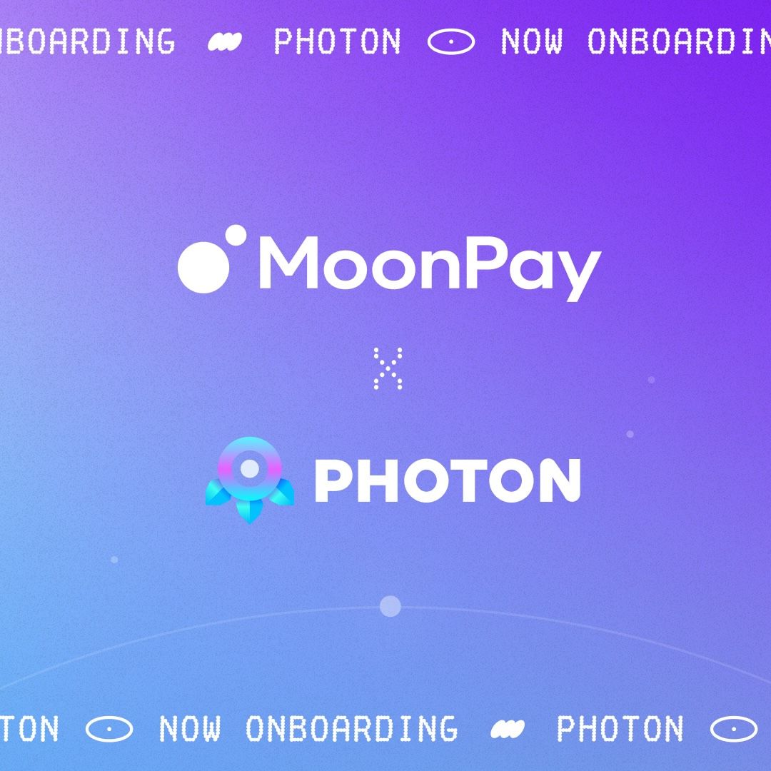 MoonPay is live on Photon - MoonPay