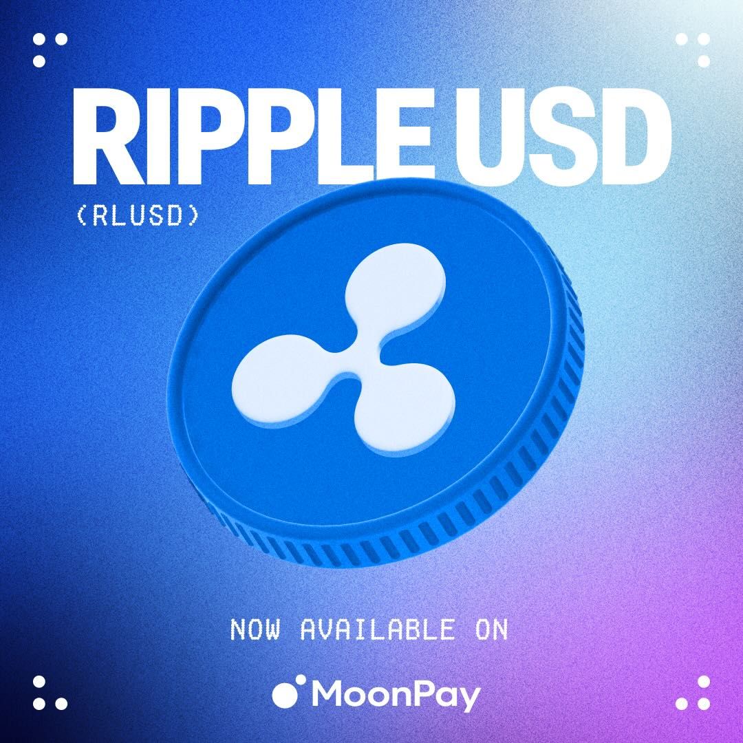 Ripple USD now available for purchase - MoonPay