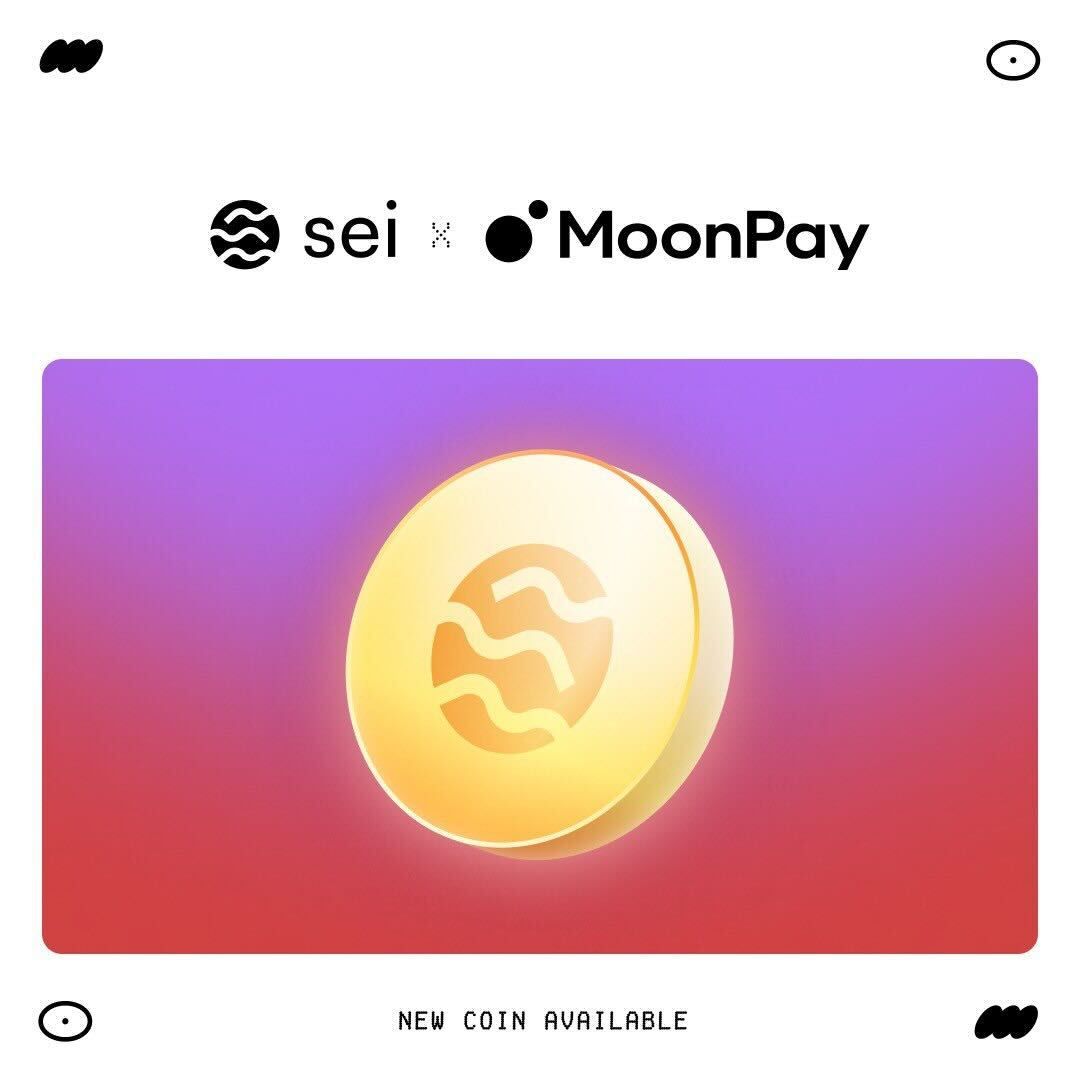 MoonPay adds support for SEI - MoonPay