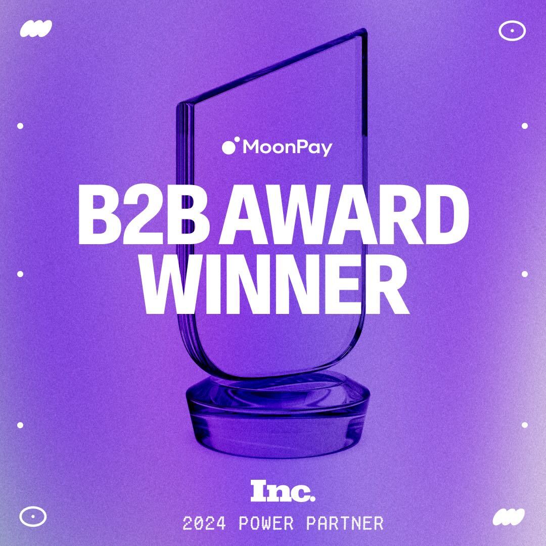 MoonPay named 2024 Inc. Power Partner - MoonPay