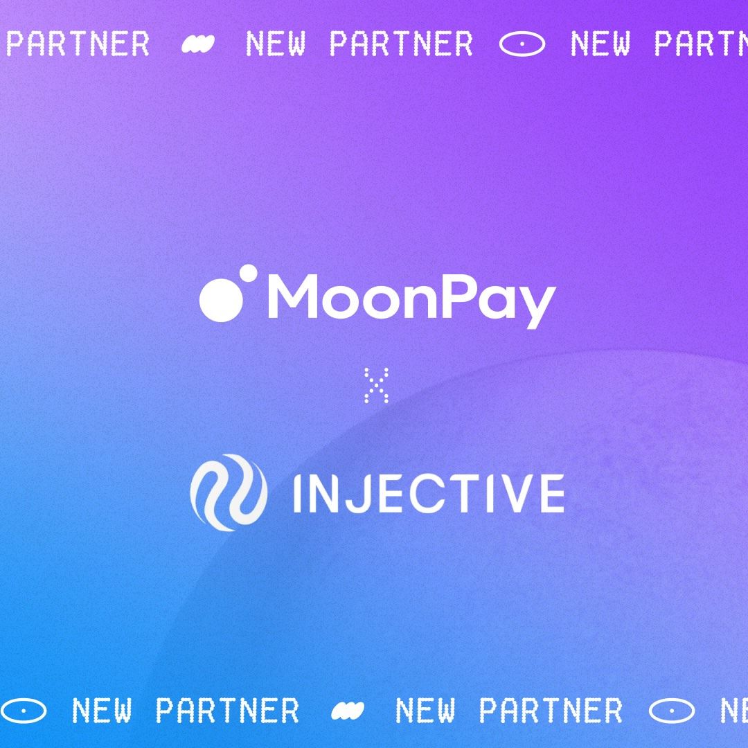 MoonPay is live on Injective - MoonPay