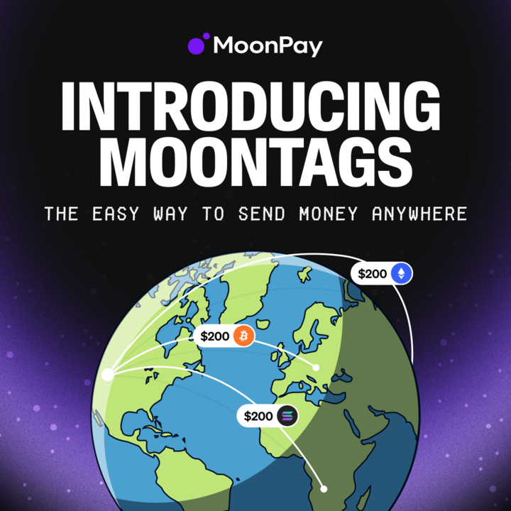 Introducing MoonTags: Send Any Crypto, to Anyone, Instantly - MoonPay