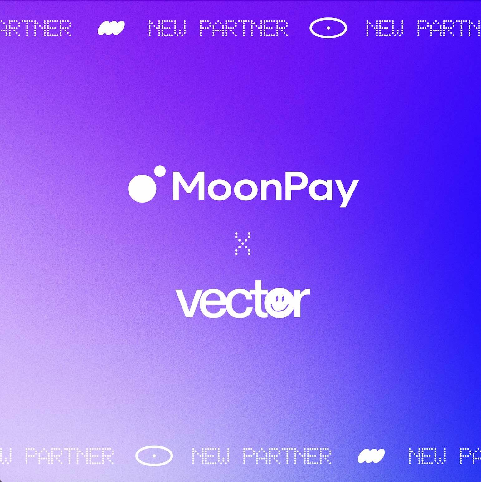 MoonPay is live on Vector - MoonPay