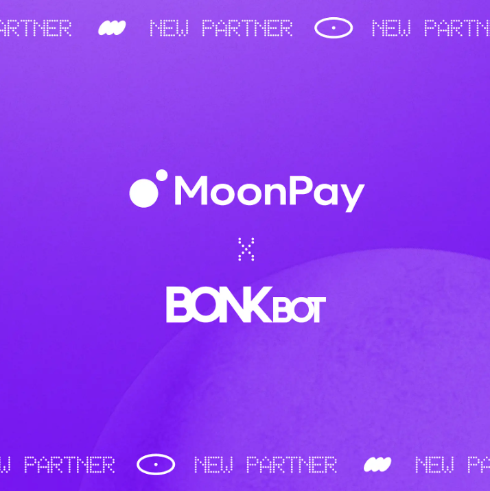 MoonPay partners with BONKbot - MoonPay