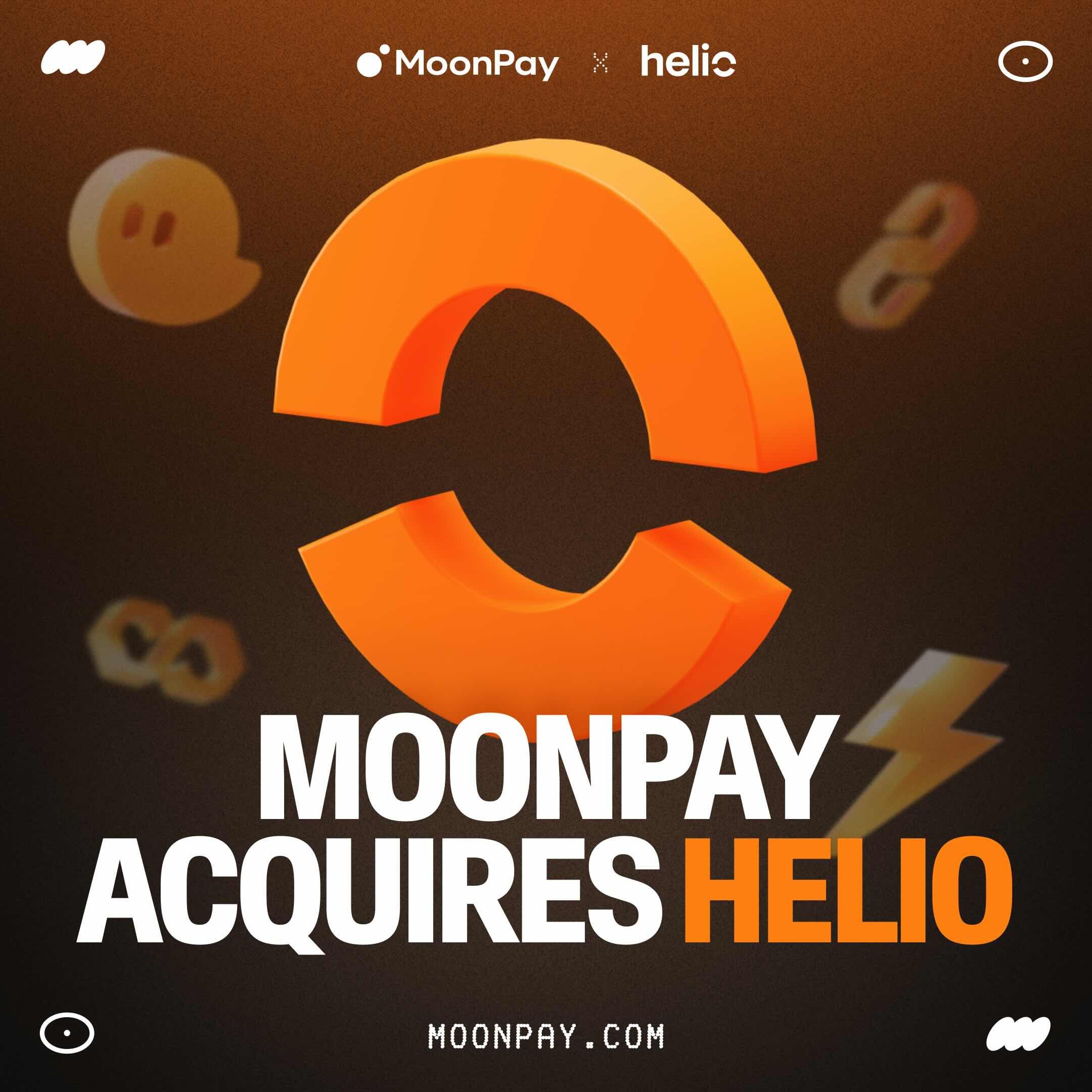 MoonPay acquires Helio - MoonPay